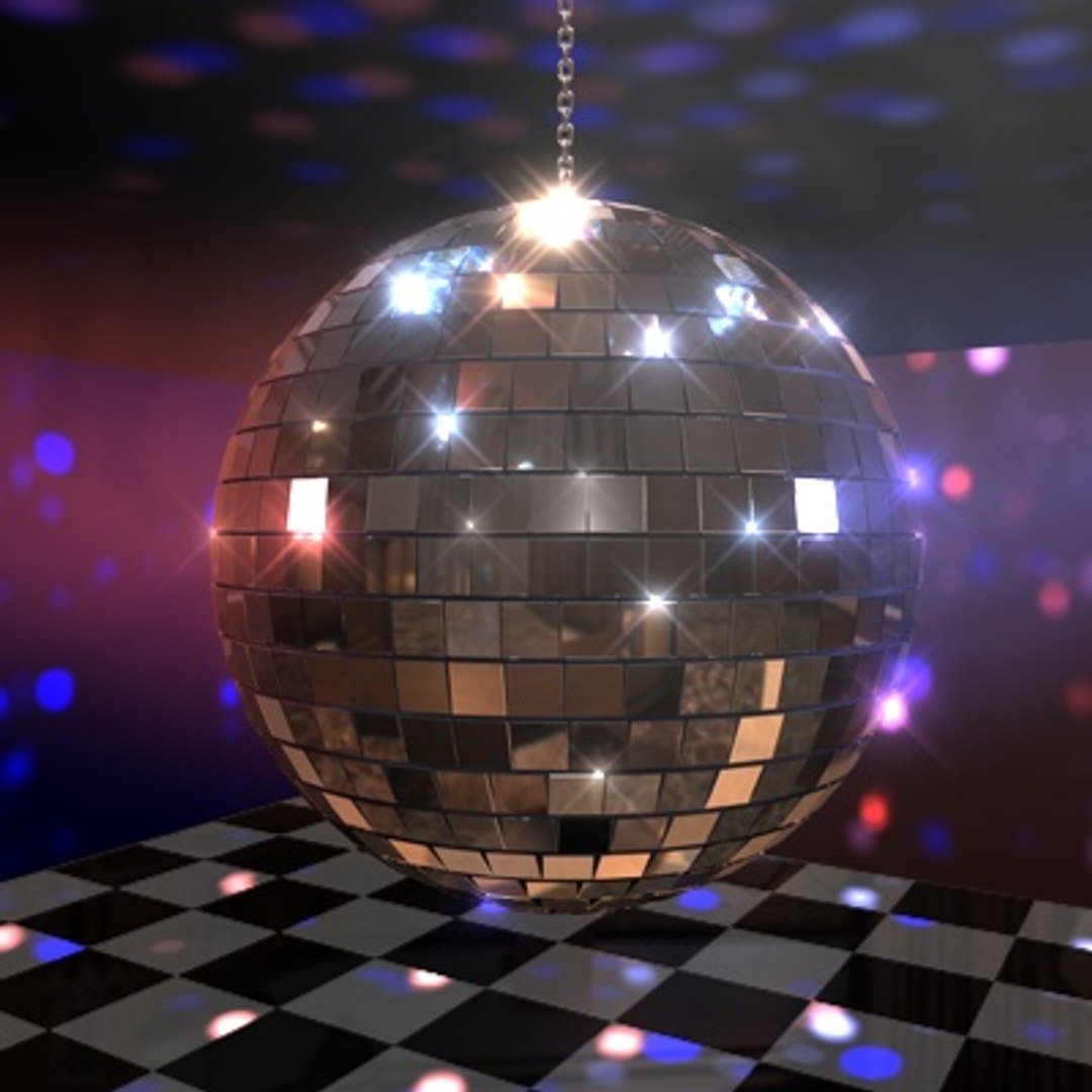 3d Mirrorball Spiegelkugel Model