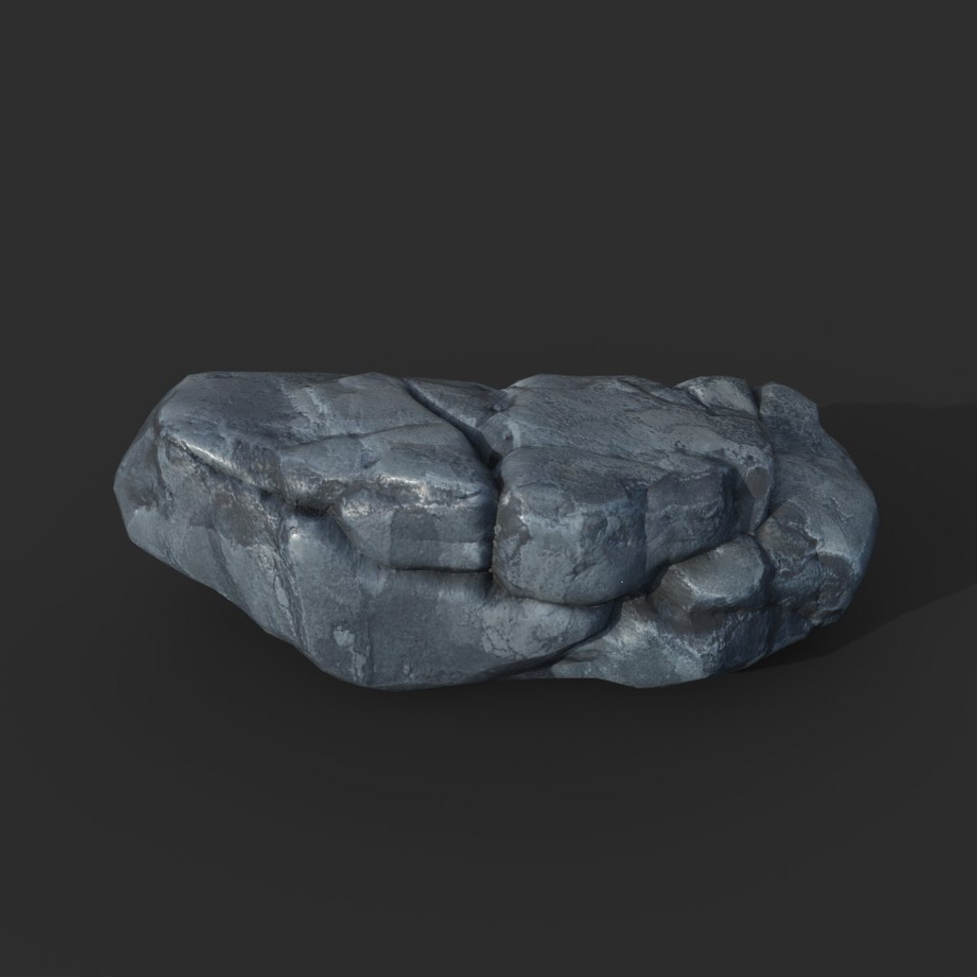 8 Low poly PBR Boulder Rock 3D model - TurboSquid 2162650