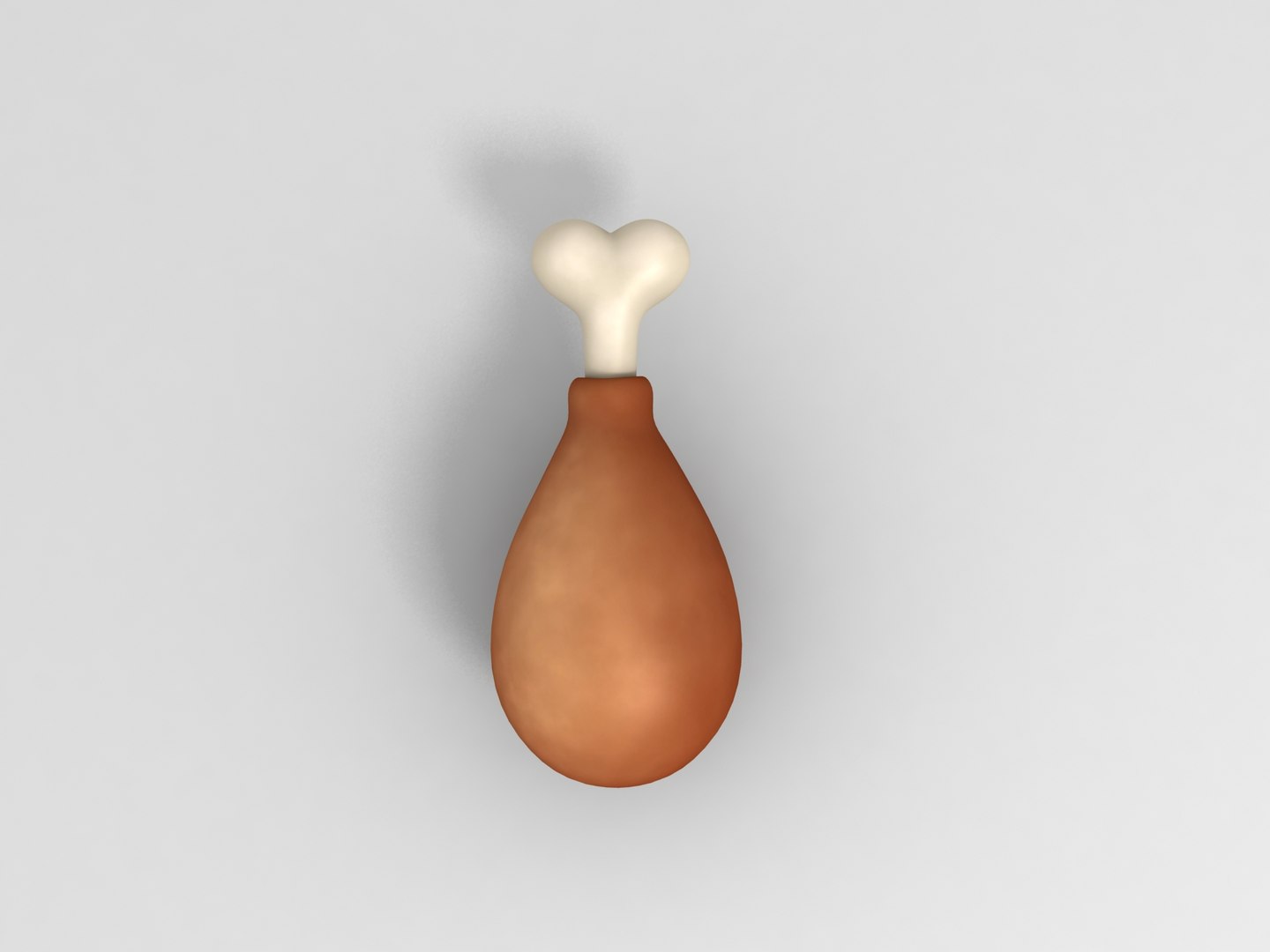3D Model Chicken Leg - TurboSquid 1302304