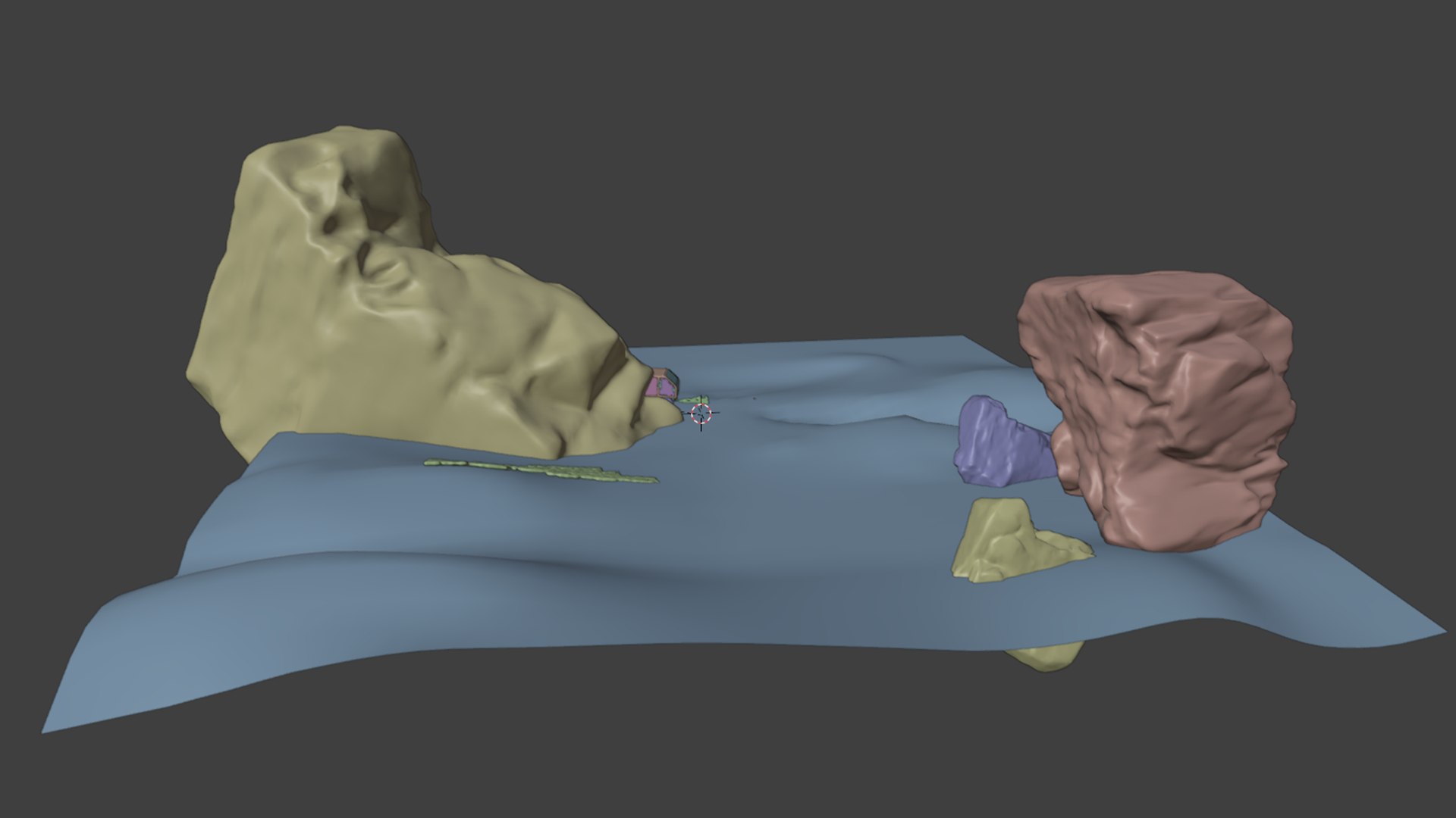 3D Landscape Scene Antartica - TurboSquid 2188372