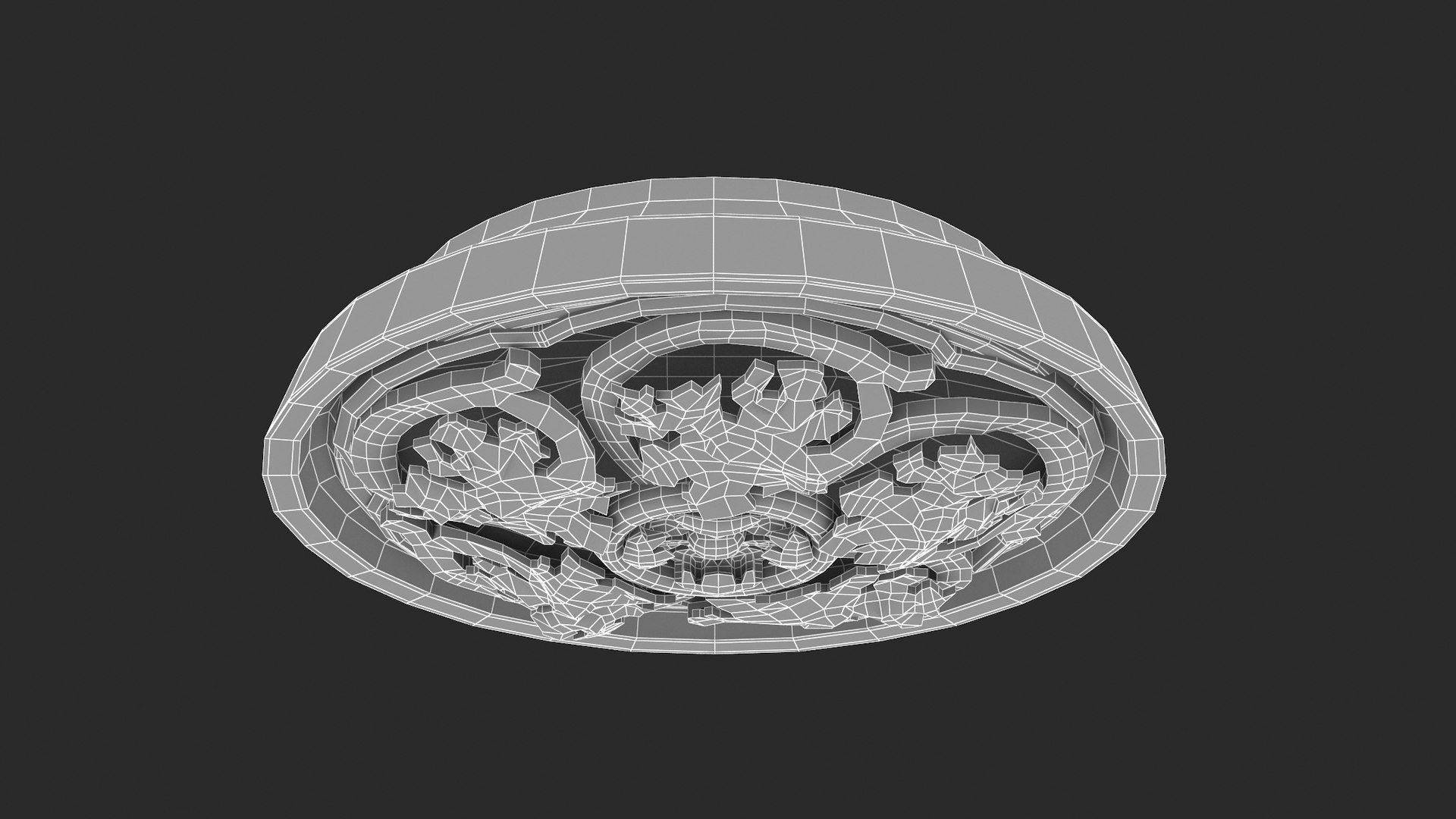 3D Gothic Ornament 088 Model - TurboSquid 1982217