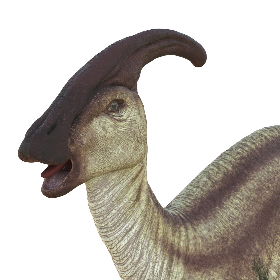 parasaurolophus rigged 3d ma