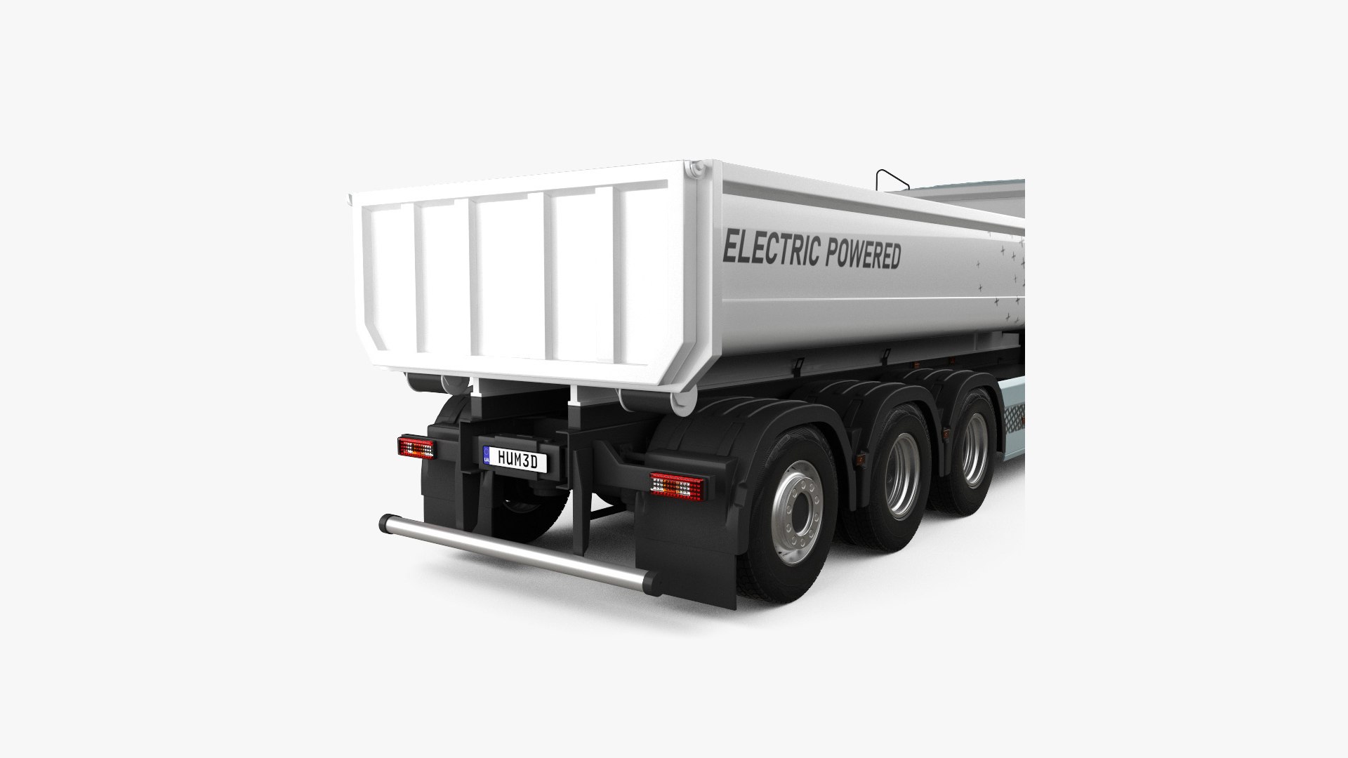 Volvo FMX Electric Tipper Truck with HQ interior 2020 3D model ...