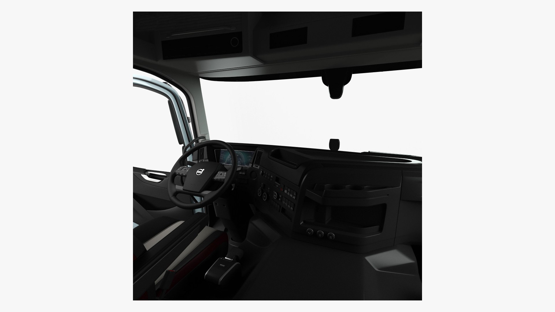 Volvo FMX Electric Tipper Truck with HQ interior 2020 3D model ...