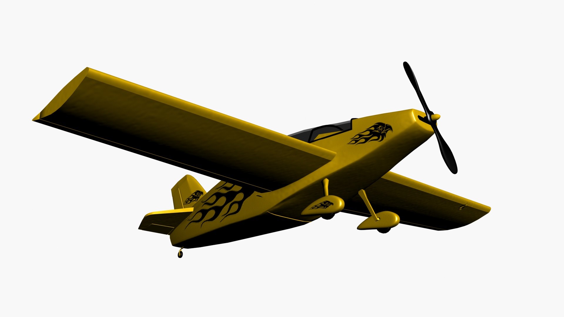 3D Model Small Plane - TurboSquid 2490839