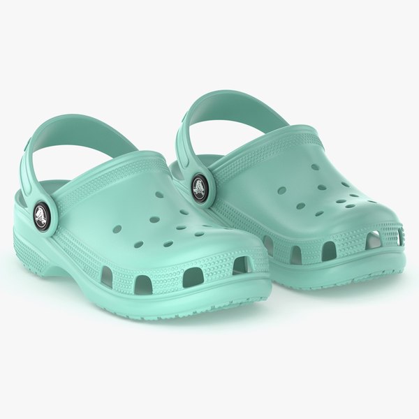 modelo 3d Zueco Crocs Classic Pistacho - TurboSquid 1695229