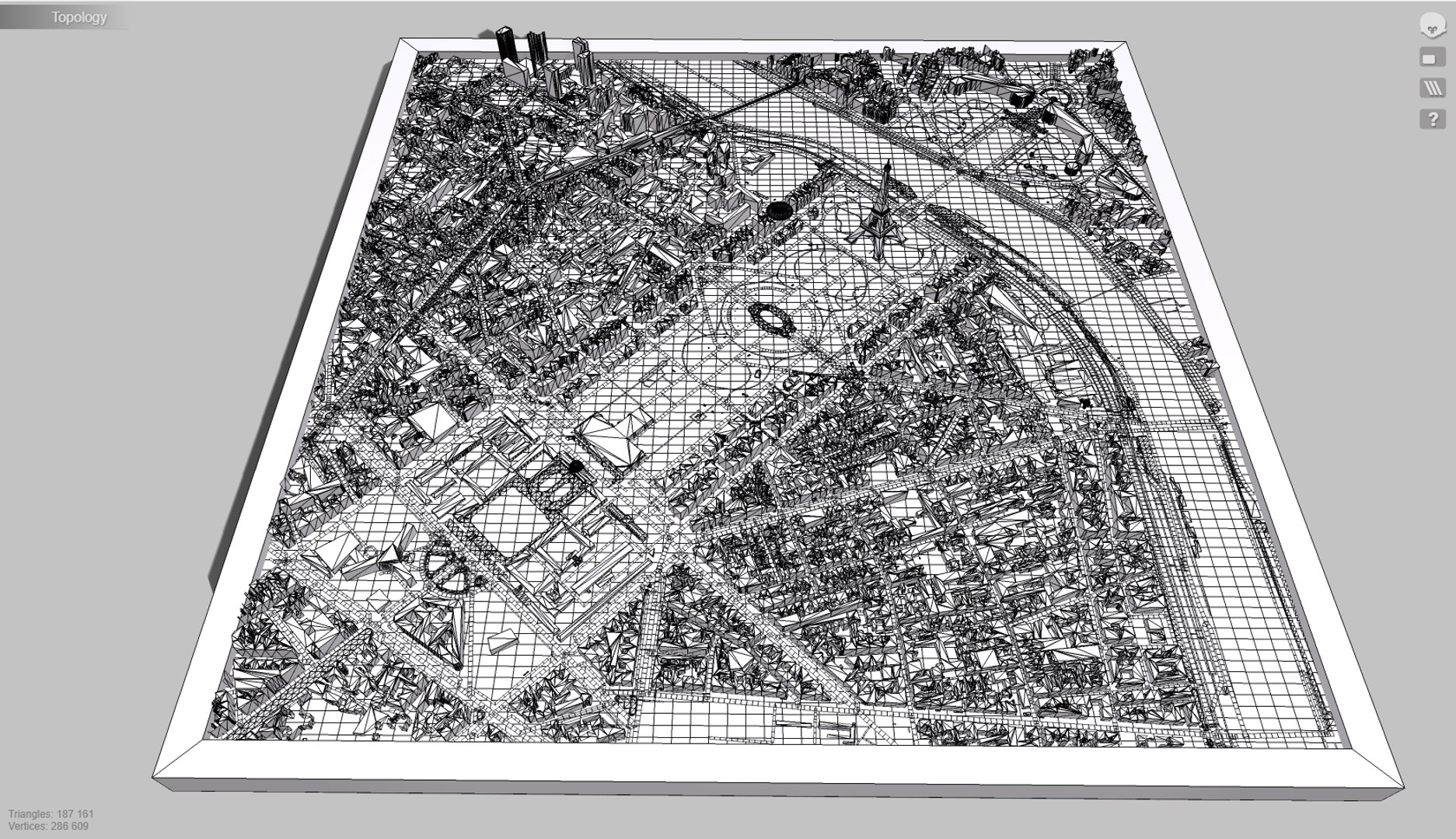 Cityscape Paris France 3D Model - TurboSquid 1918100