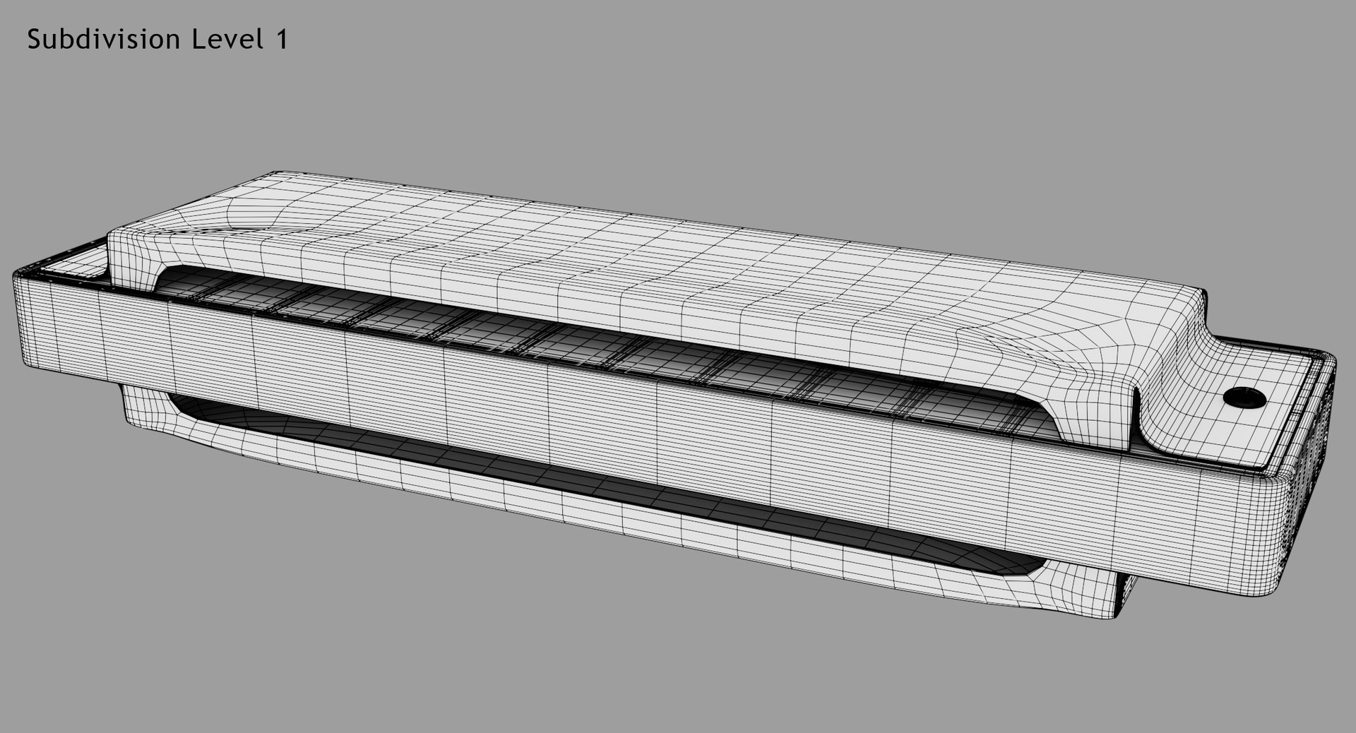 Harmonica Instrument Music 3D Model - TurboSquid 1527659