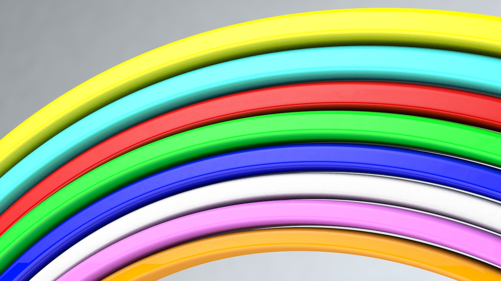 Rainbow color 3D model - TurboSquid 1412750