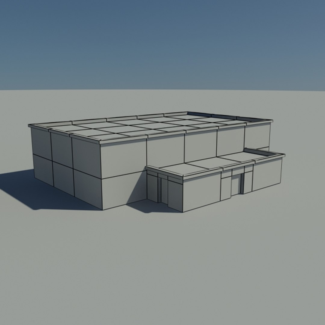 3d model buildings