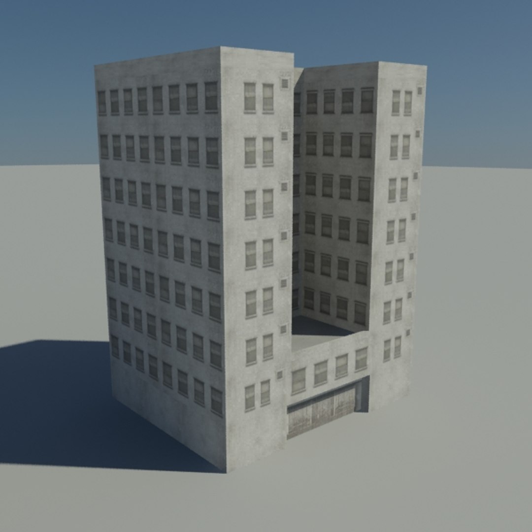 3d model buildings