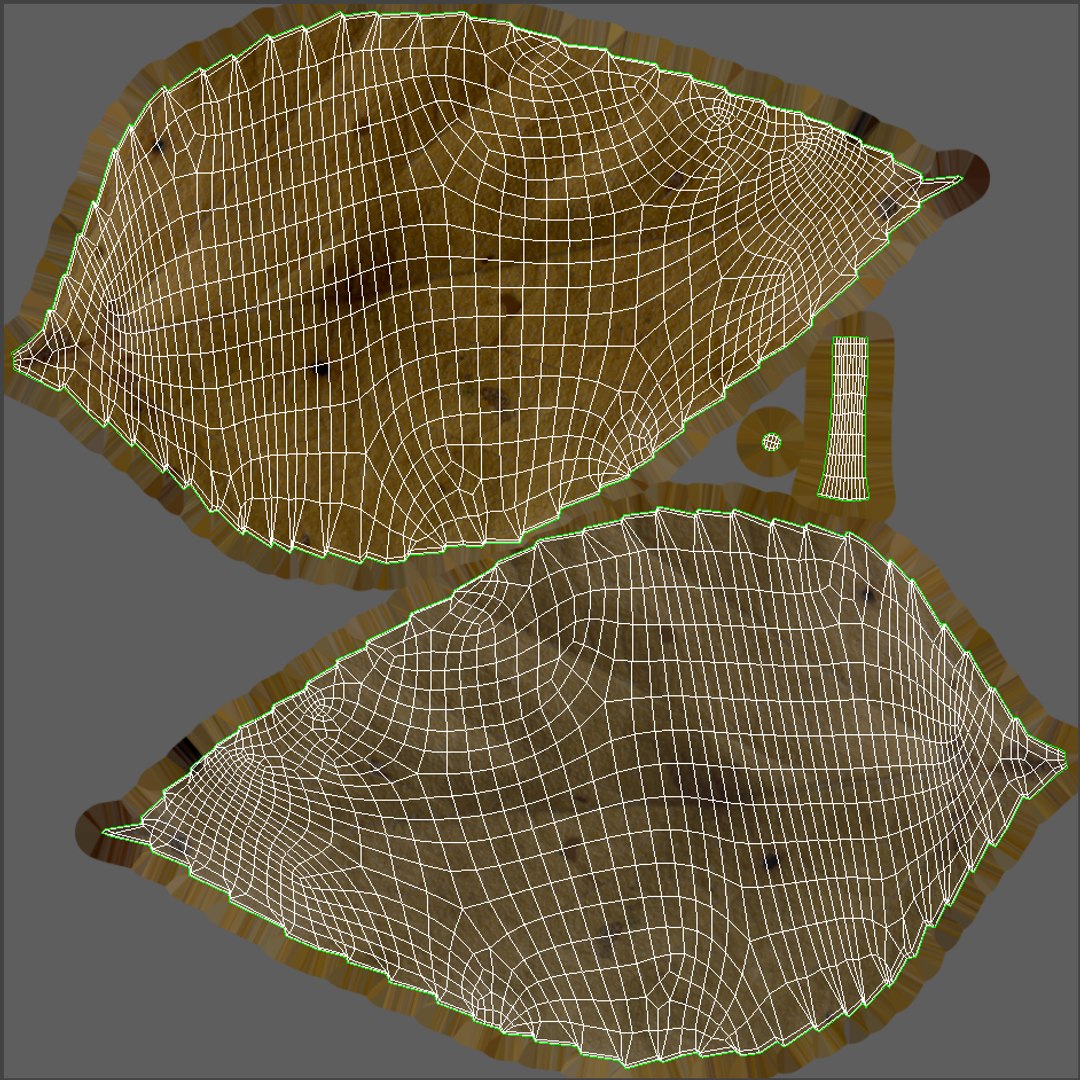 3D Birch Leaf V2 model - TurboSquid 1788040