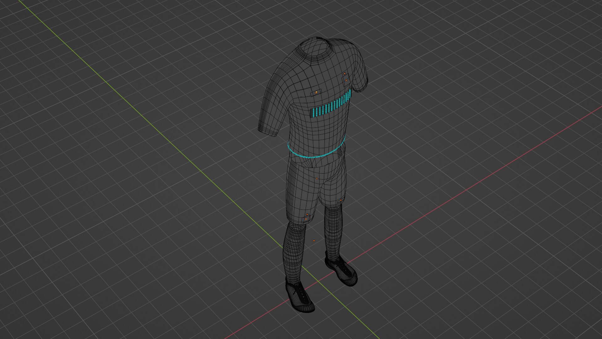 Inter Sportwear 3D Model - TurboSquid 1882722
