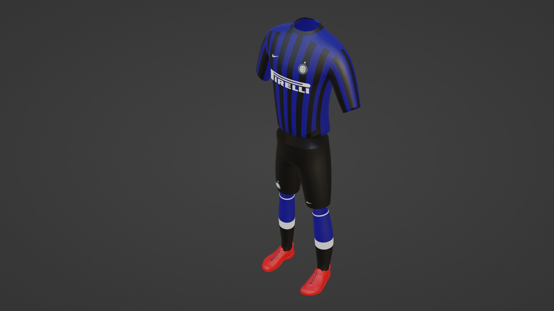 Inter Sportwear 3D Model - TurboSquid 1882722