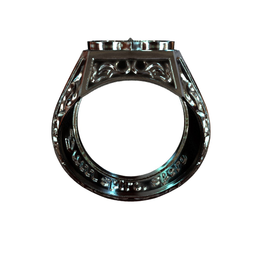 3d Finger Ring Model