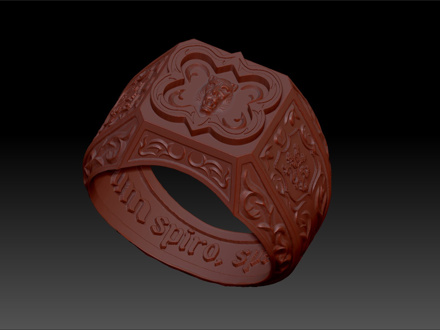 3d Finger Ring Model