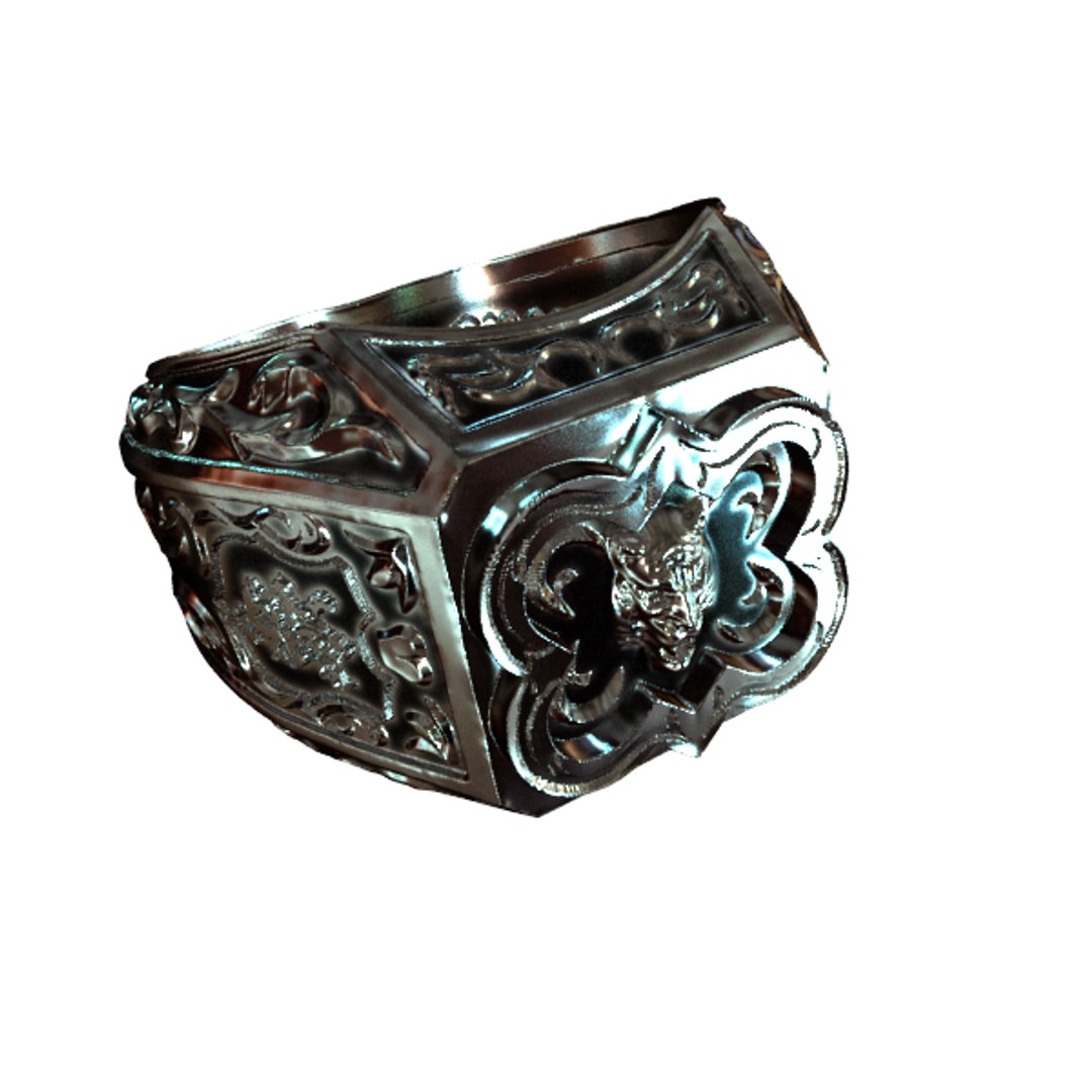 3d Finger Ring Model