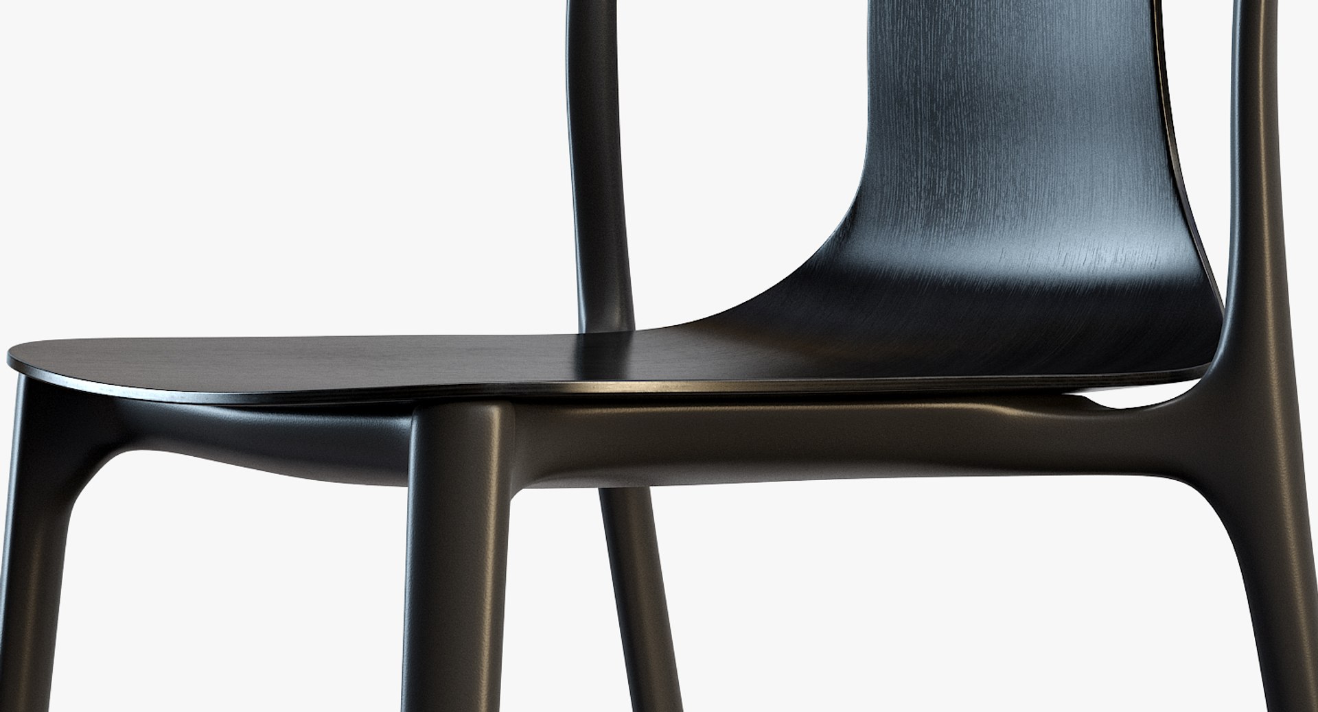 3D Model Belleville Chair Wood - TurboSquid 1384168