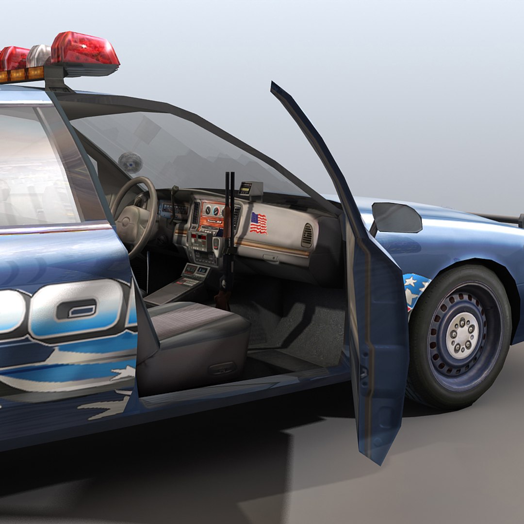 3ds Car Police Supervisor