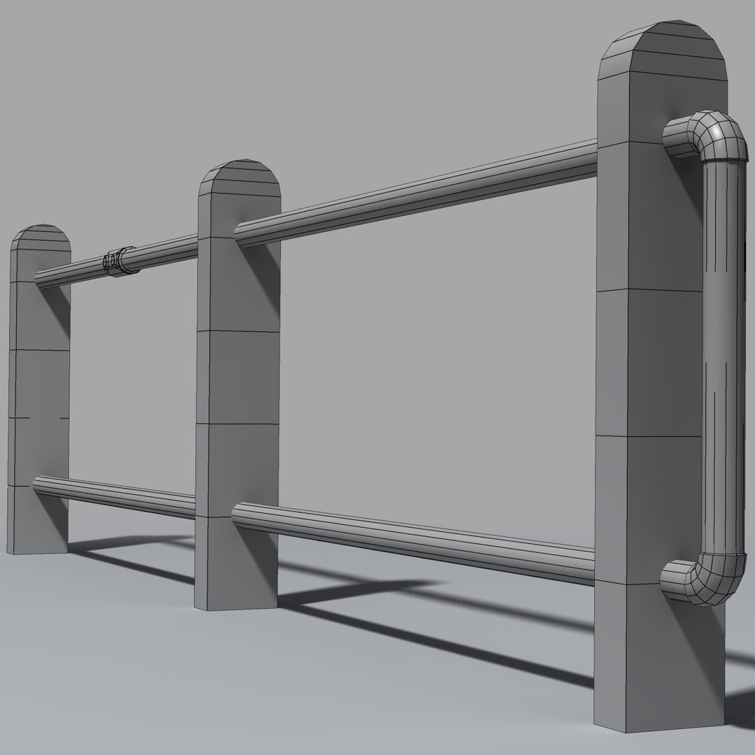 Max Concrete Posts Railings