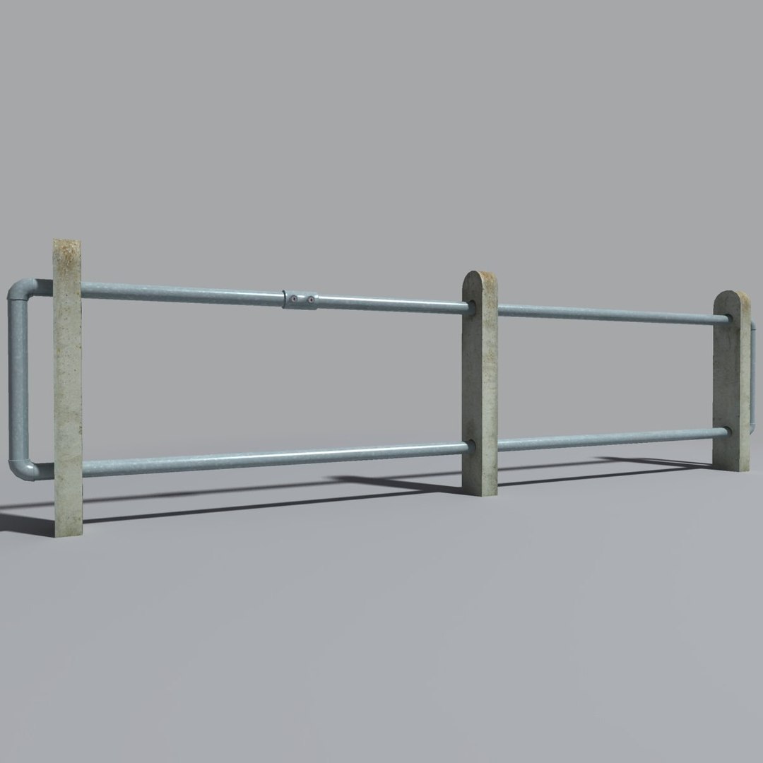 Max Concrete Posts Railings