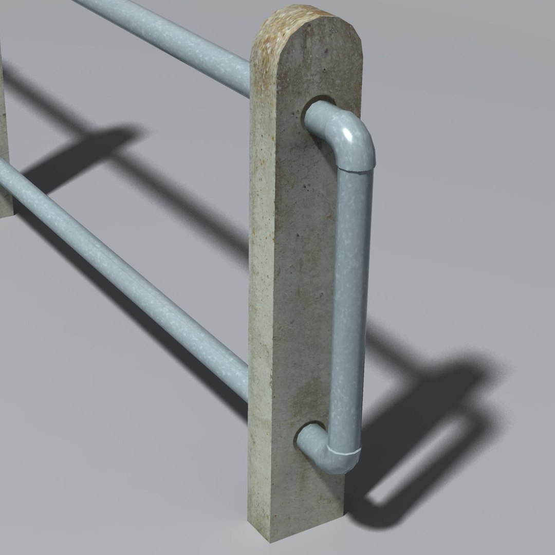 Max Concrete Posts Railings