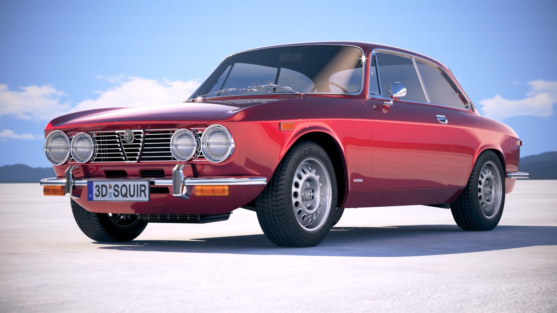 3D Alfa Romeo Gtv Model - TurboSquid 1342607