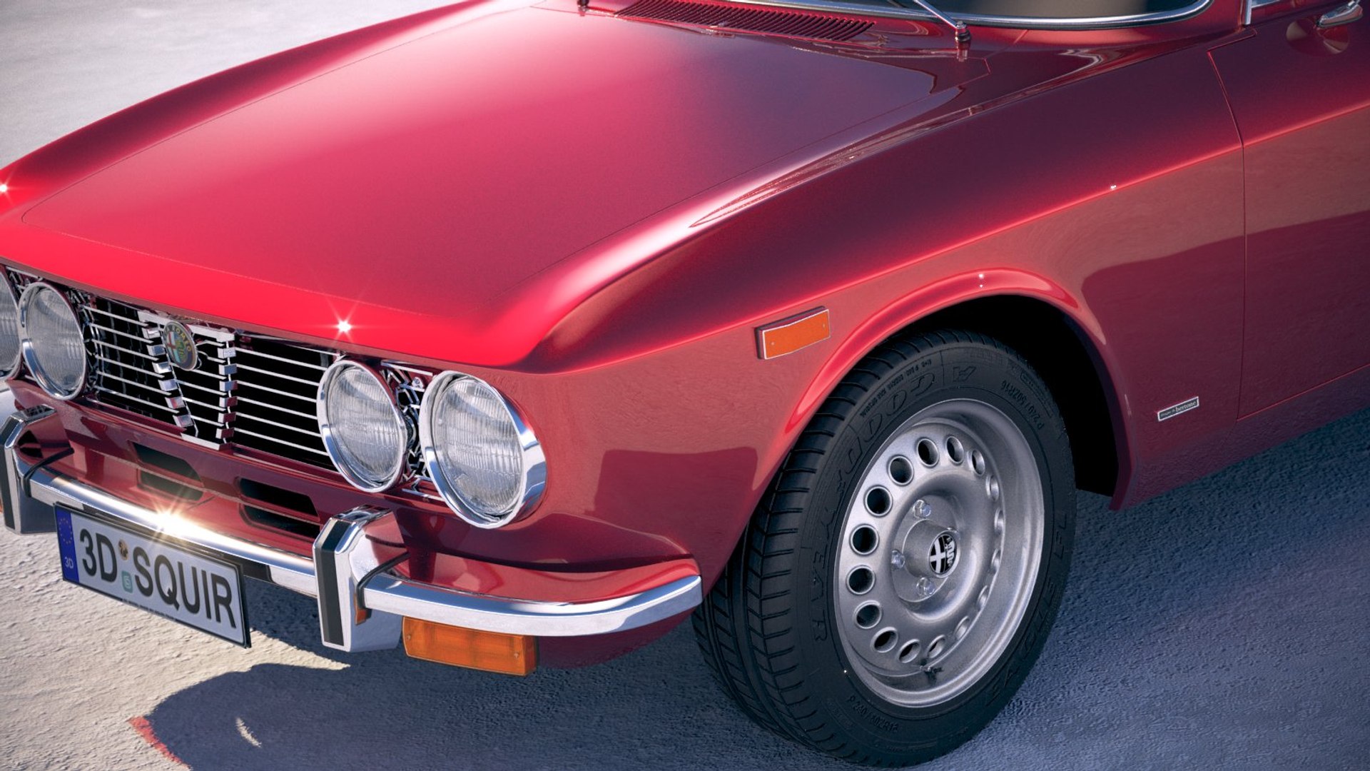 3D Alfa Romeo Gtv Model - TurboSquid 1342607