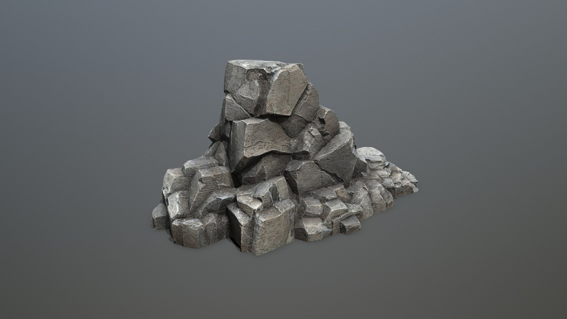 3D Cliff Rocks - TurboSquid 2378845