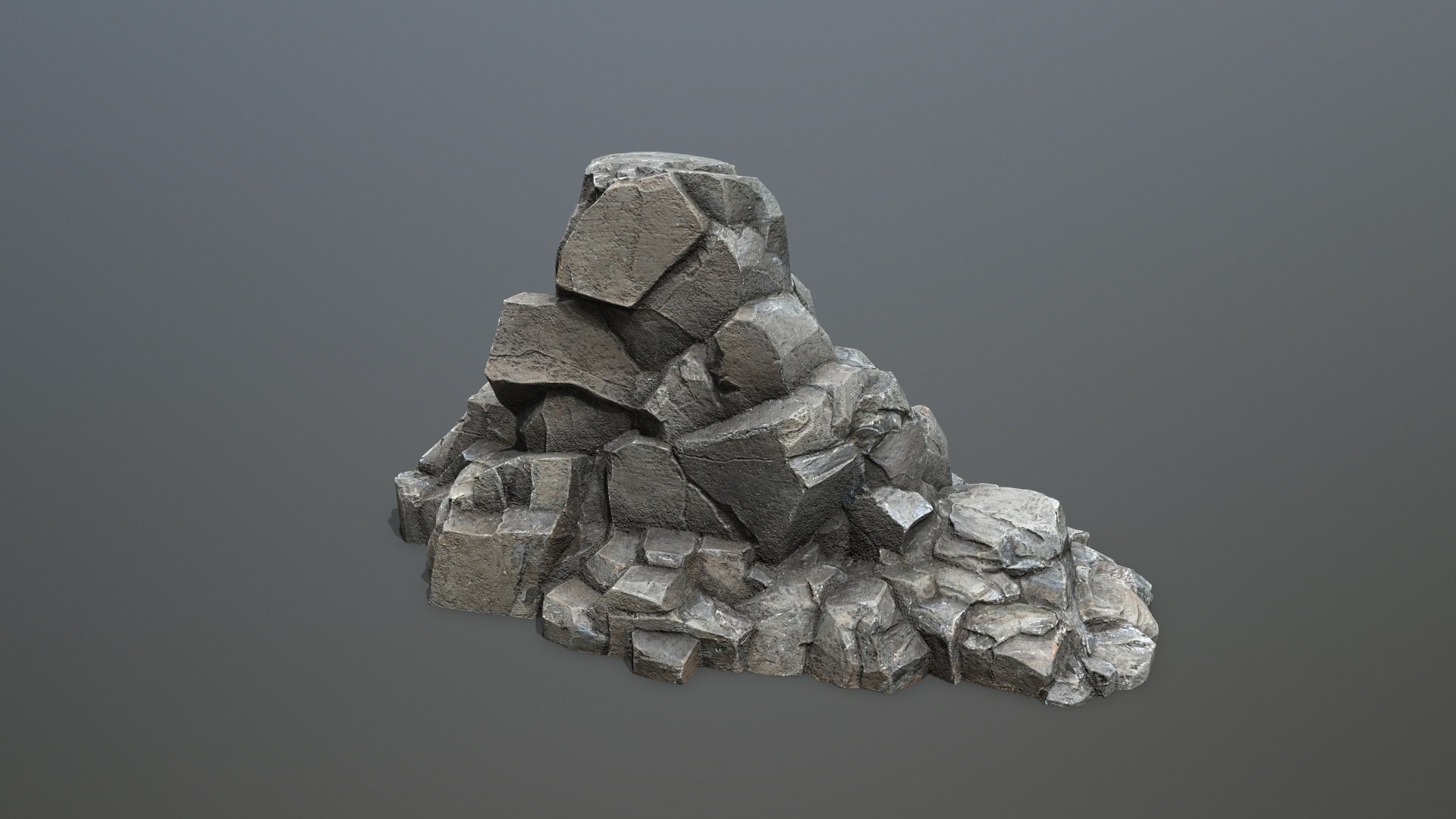 3D Cliff Rocks - TurboSquid 2378845