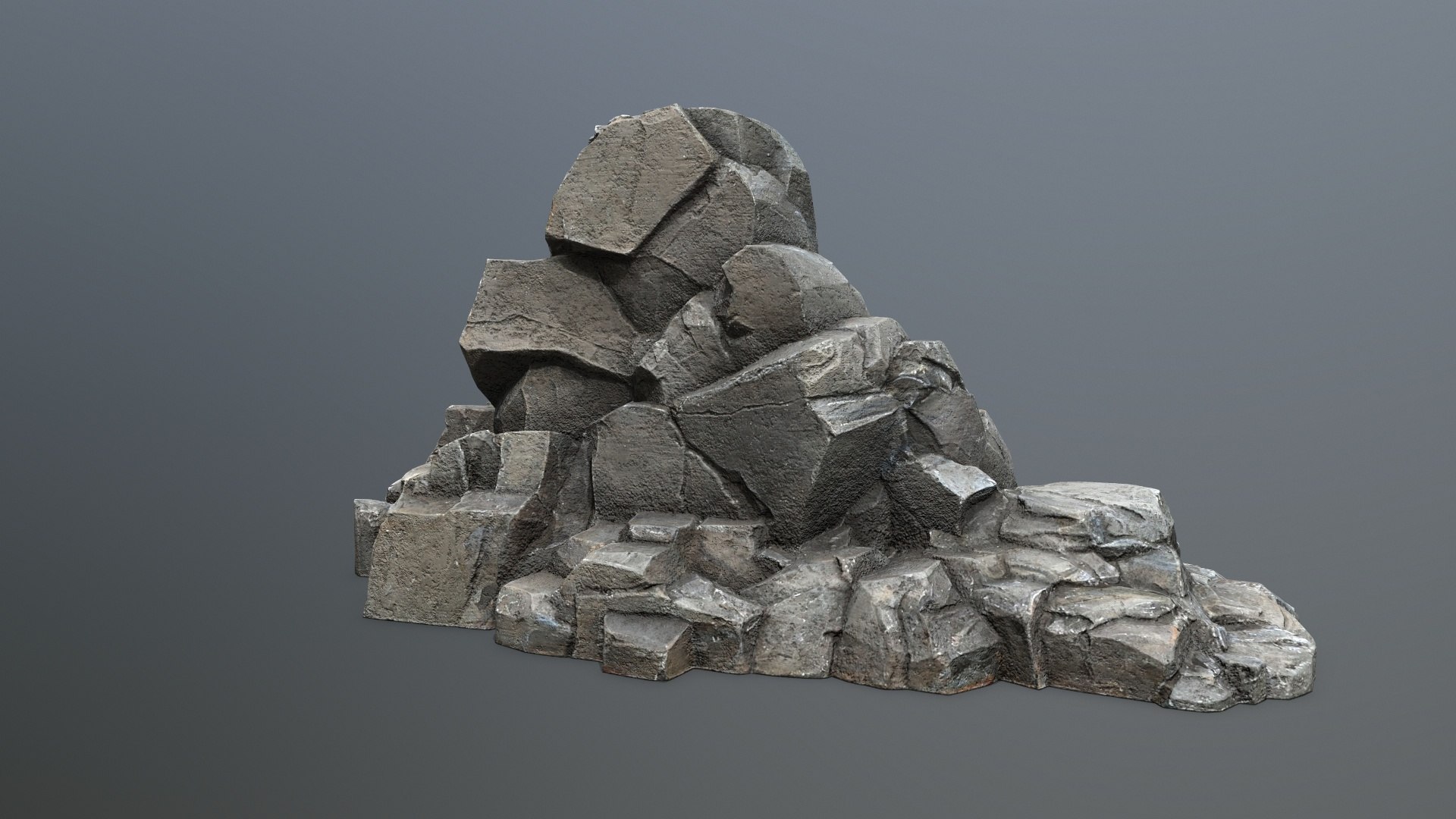 3D Cliff Rocks - TurboSquid 2378845