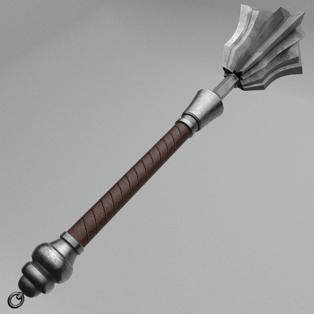 One-handed Mace 3D Model - TurboSquid 1594743