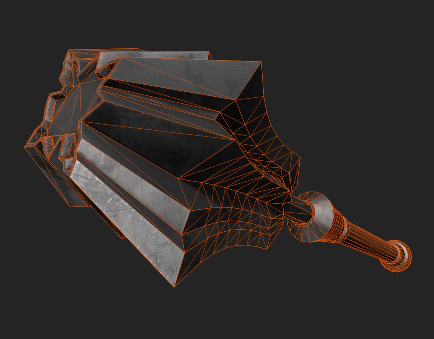 One-handed Mace 3D Model - TurboSquid 1594743