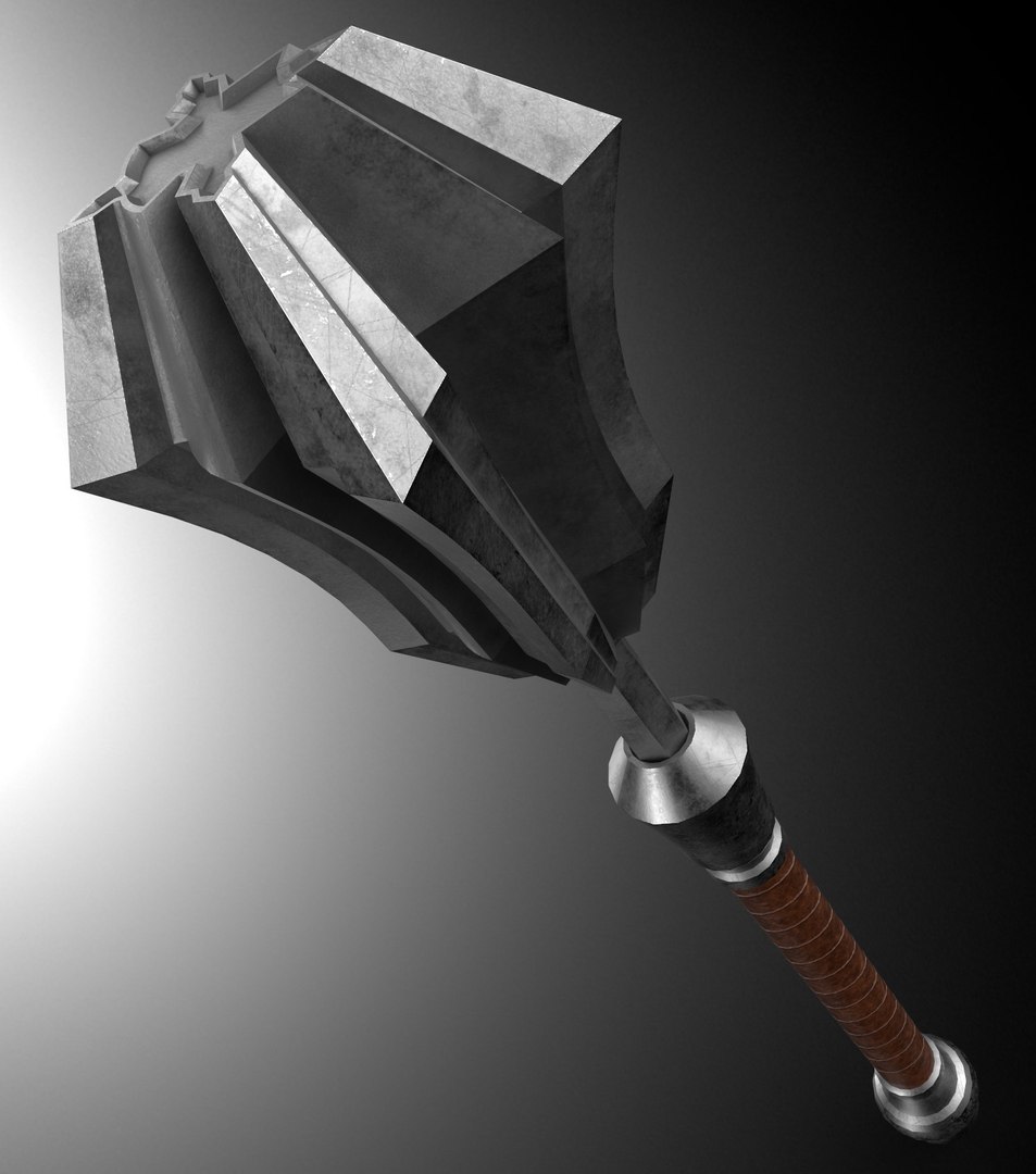 One-handed Mace 3D Model - TurboSquid 1594743