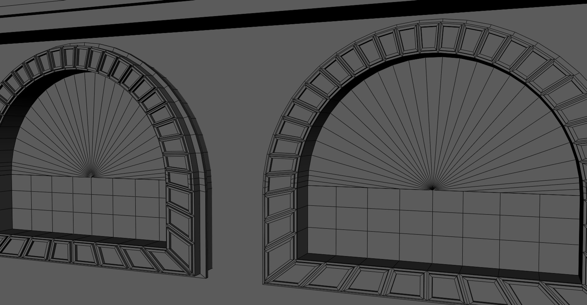 Window wall cartoon 3D model - TurboSquid 1168129