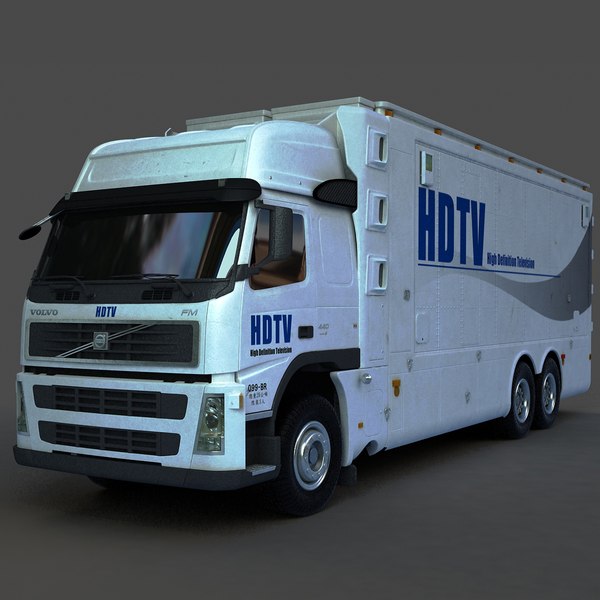 Out side Broadcasting Van 3D model model - TurboSquid 1751766