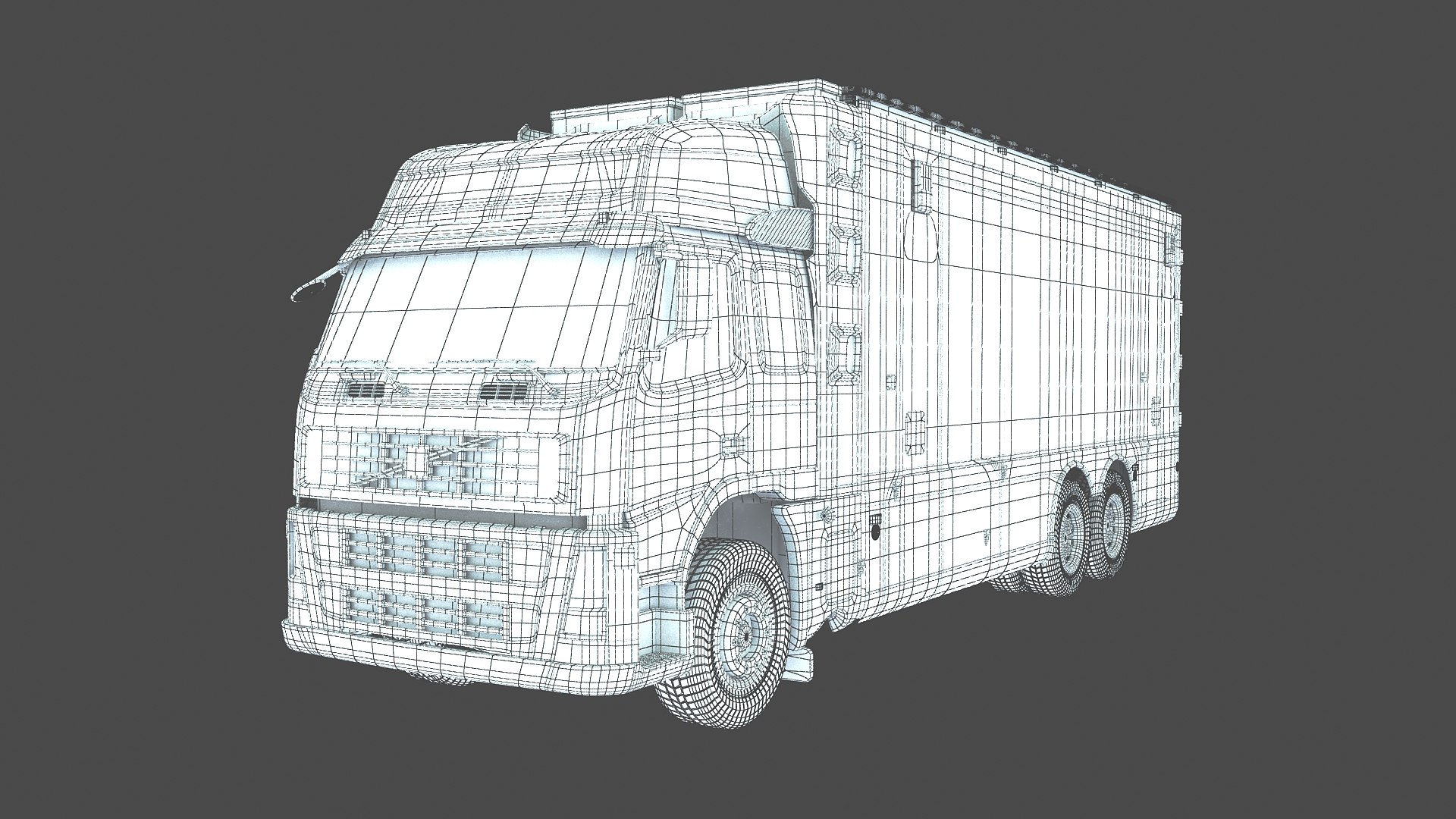 Out Side Broadcasting Van 3D Model Model - TurboSquid 1751766