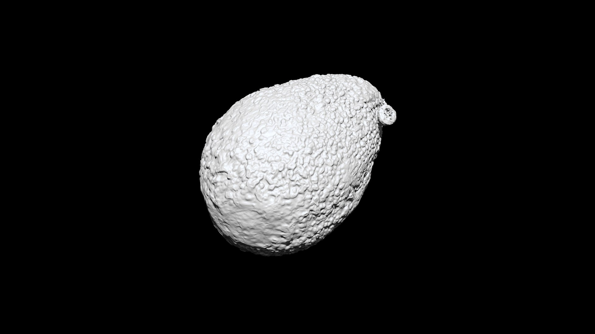 Avocado 3D CT Scan Model Decimate 50 Percent 3D Model - TurboSquid 1932355