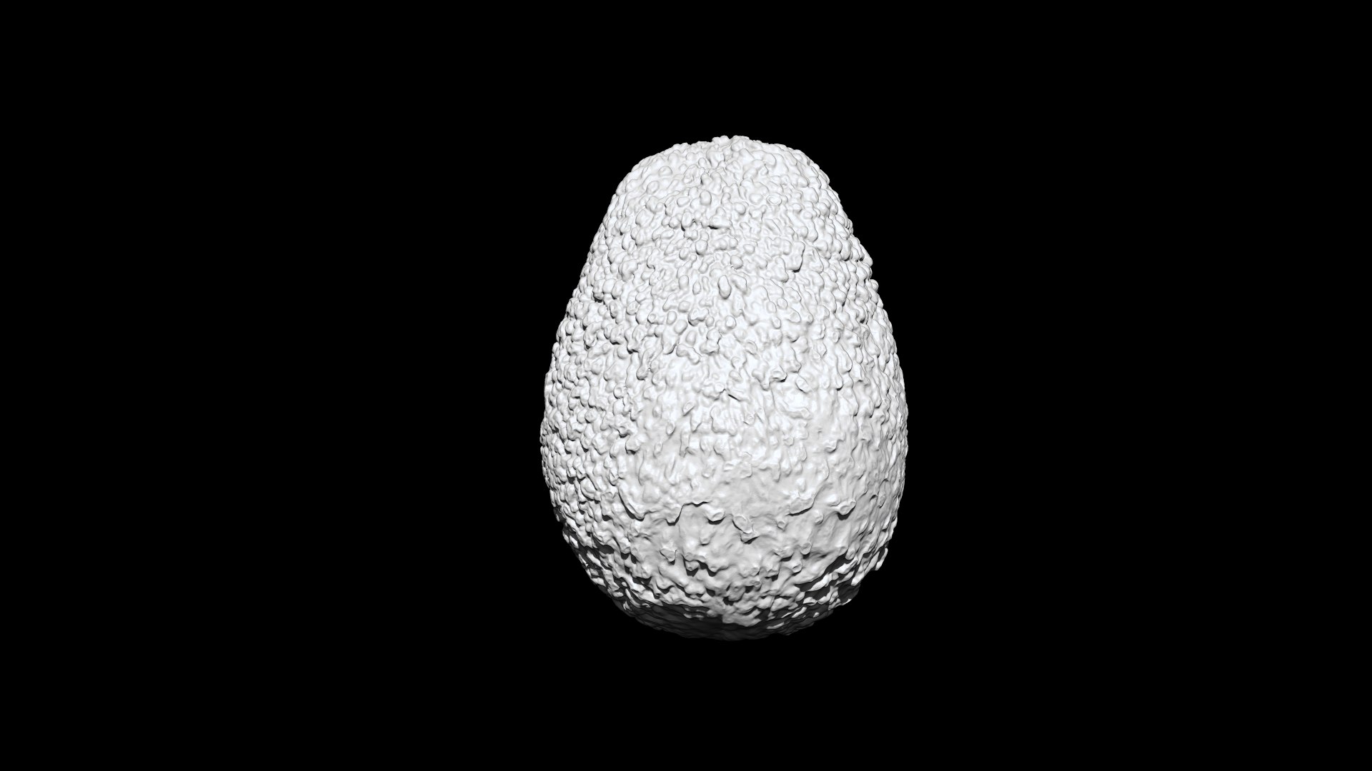 Avocado 3D CT Scan Model Decimate 50 Percent 3D Model - TurboSquid 1932355