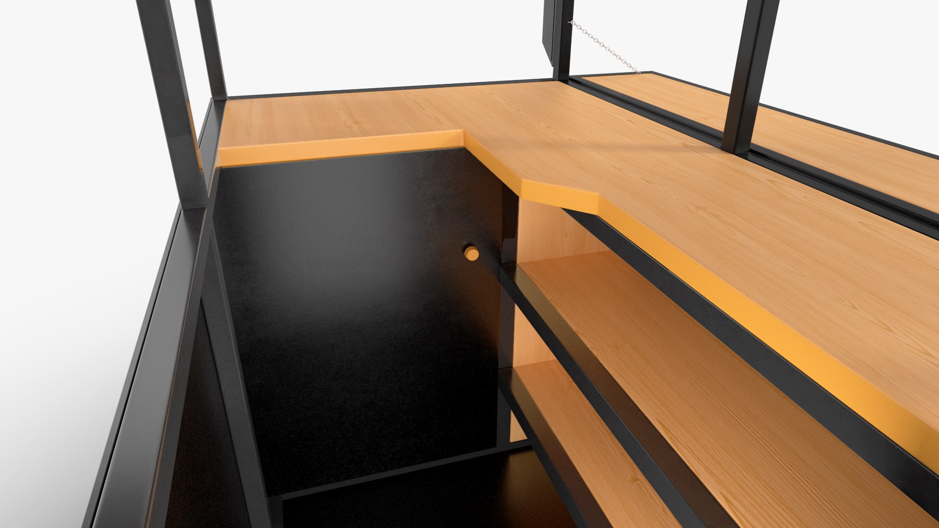 3D Street Coffee Bar Empty - TurboSquid 2042163