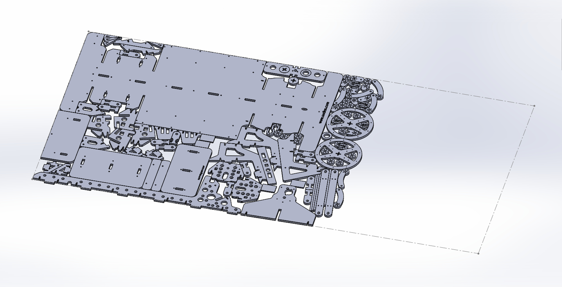 3D mini car chassis rod - TurboSquid 1376169