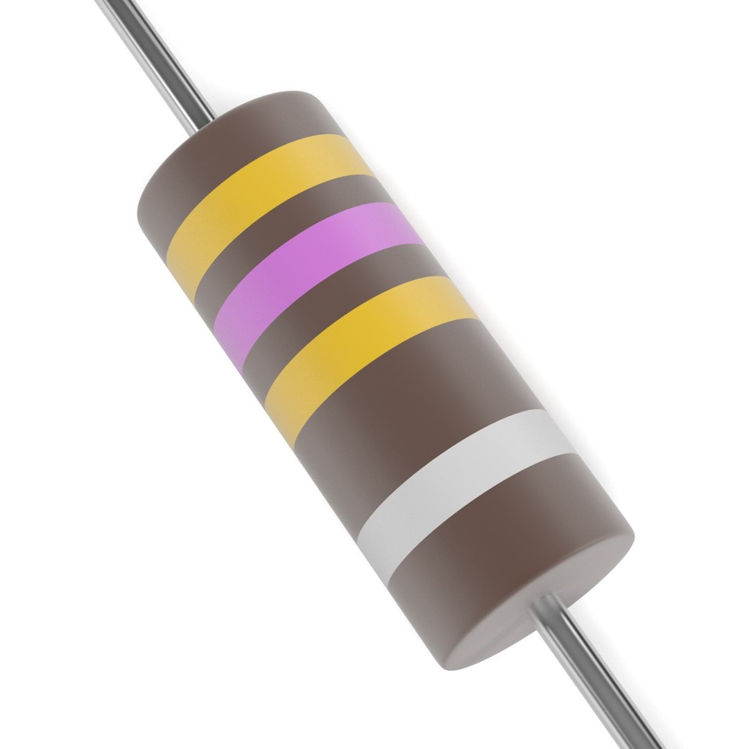 Resistor 3d Model