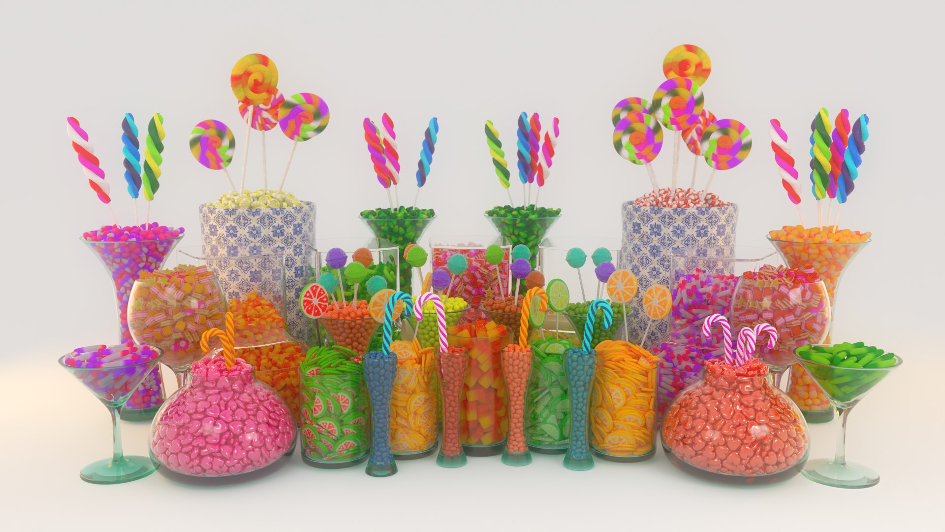 Candies Pack 3D model - TurboSquid 2138764