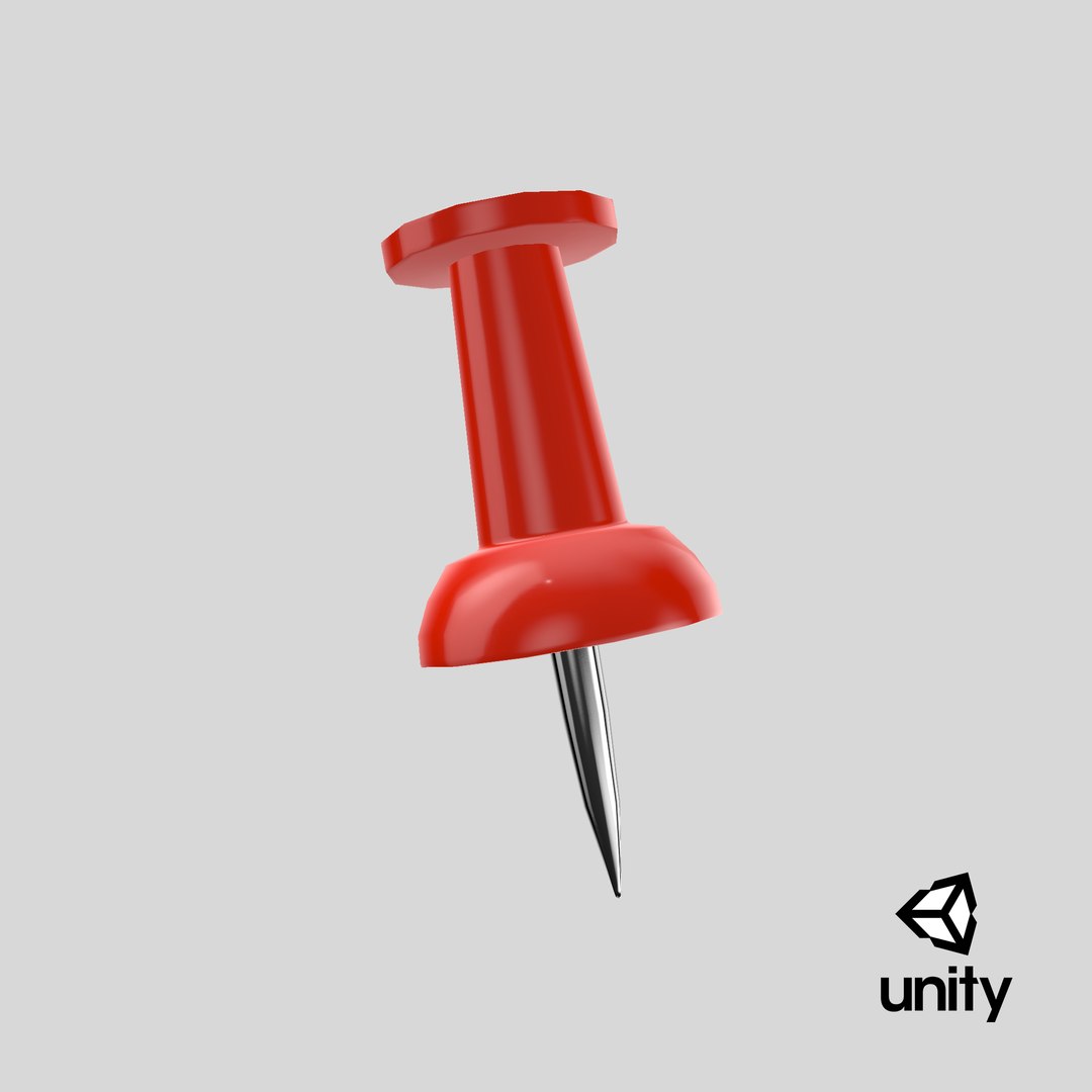 3D Thumbtack 01v PBR - TurboSquid 2130233