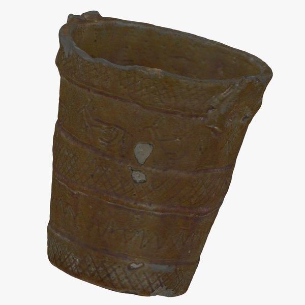 Medieval Pot 04 RAW Scan 3D - TurboSquid 1793598