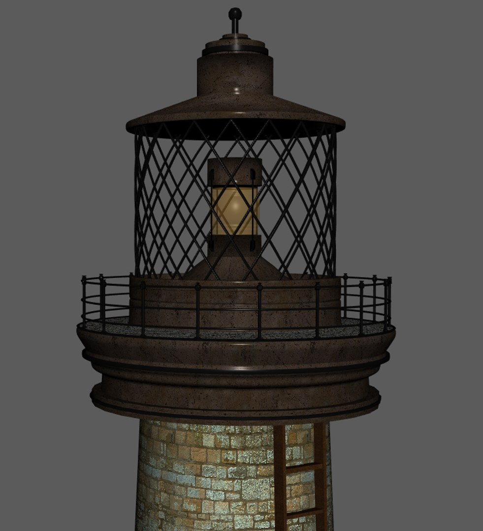 3d Lighthouse Building Model