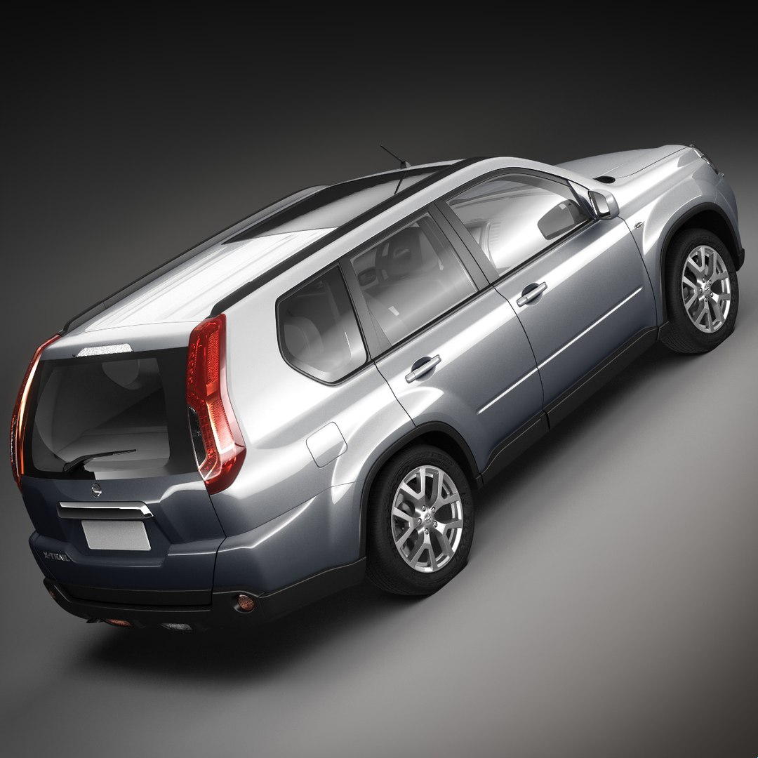 Nissan X-trail 3d Model