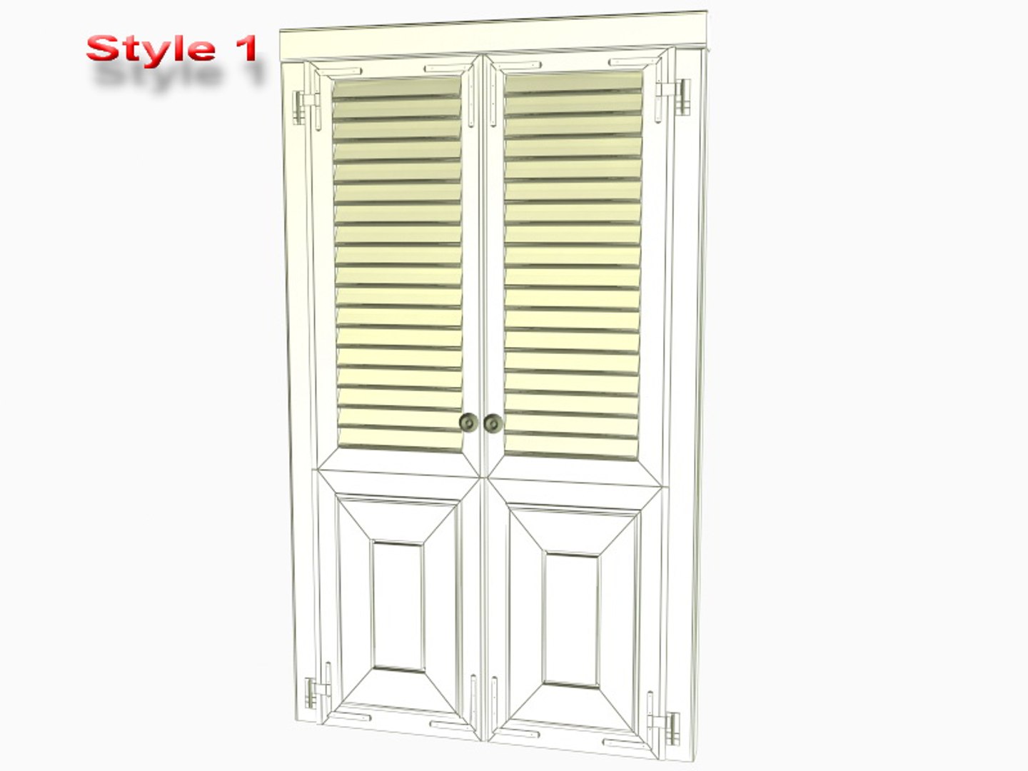 3d Shutters Doors