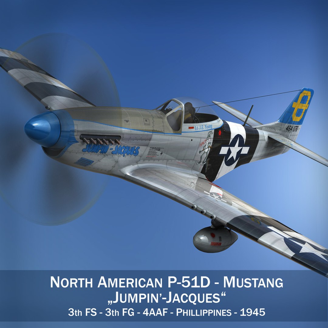 3d North American - Jumpin Model