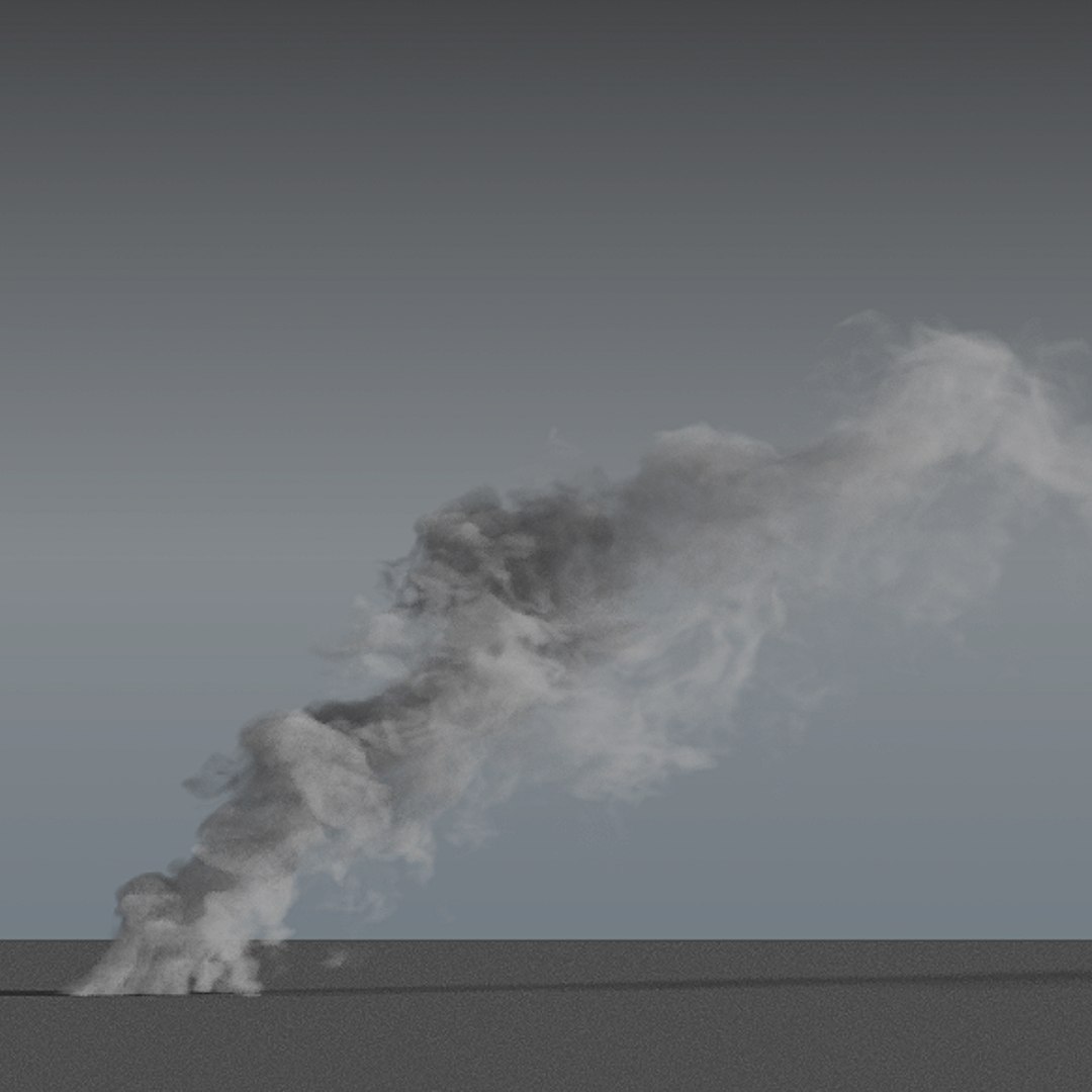 Smoke 04 3D Model - TurboSquid 1539484